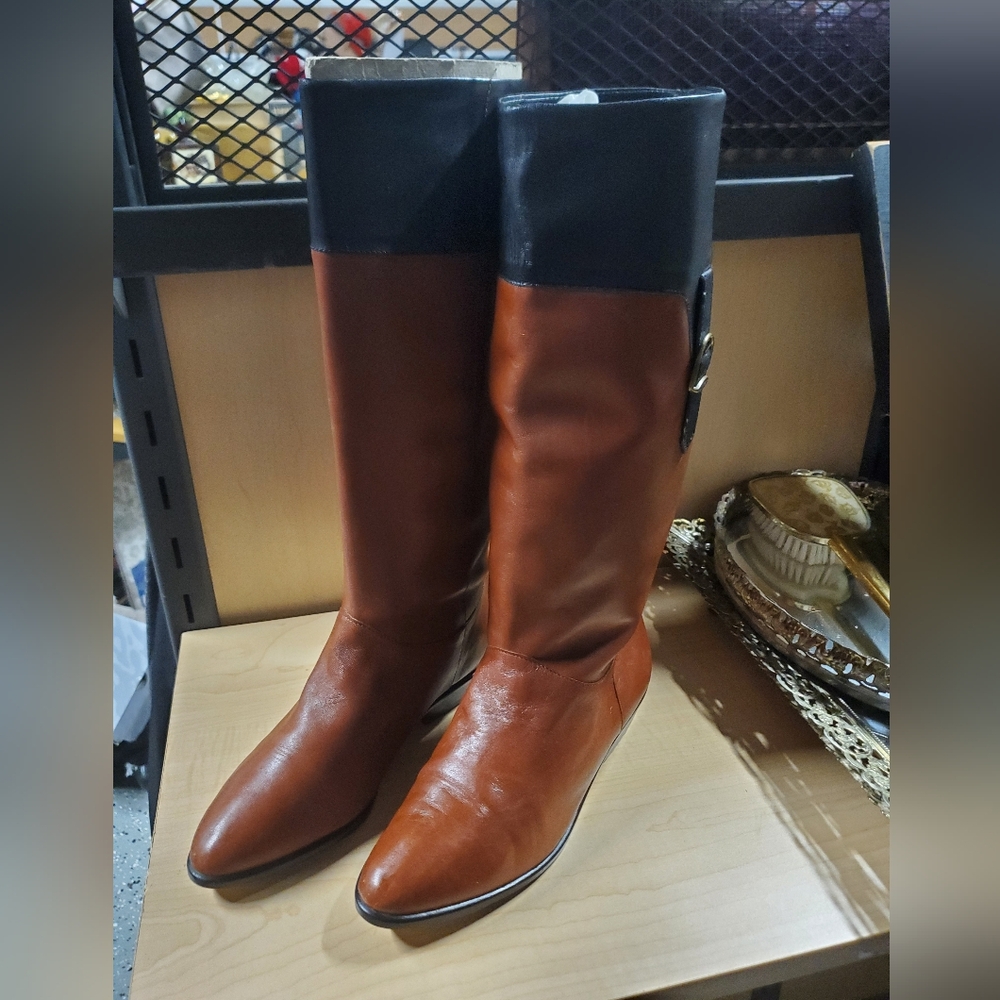 Vintage Brazilian Leather Boots - Gem